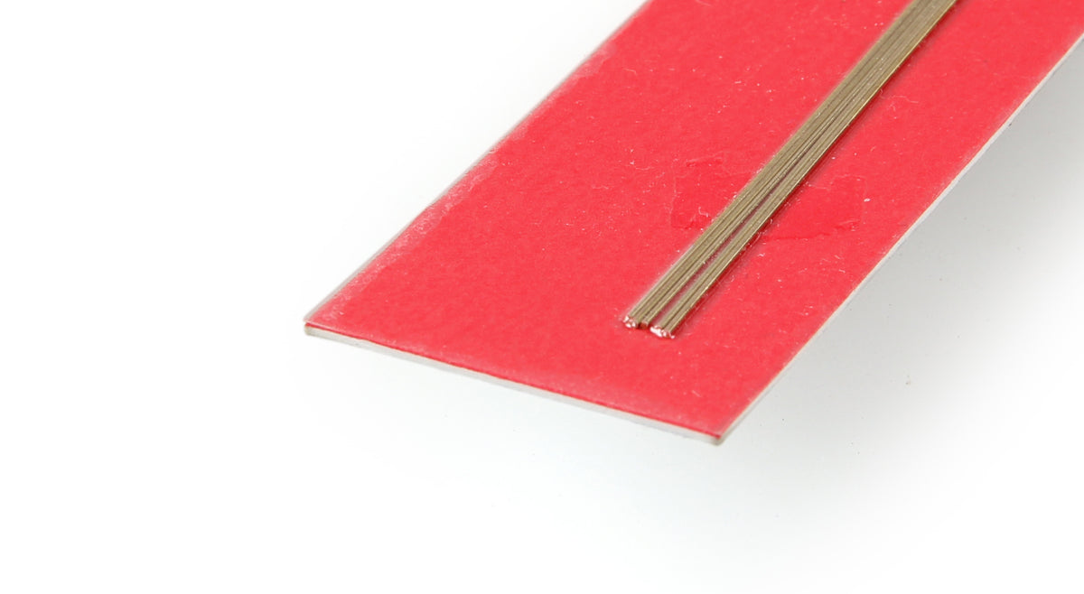 .5mm Brass Round Rod (300mm long) (5 pcs) — K&S Metals UK