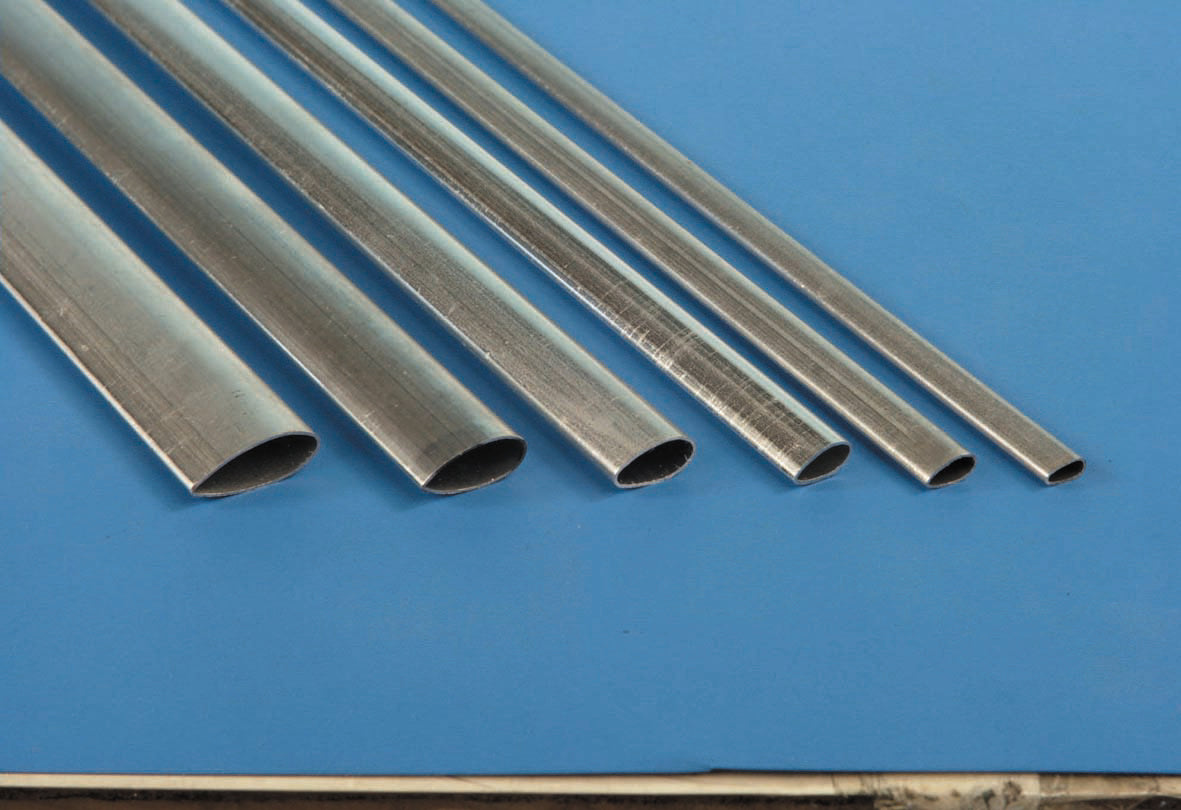 5/8in Aluminium Streamline Tube .016in Wall (36in long) — K&S Metals UK